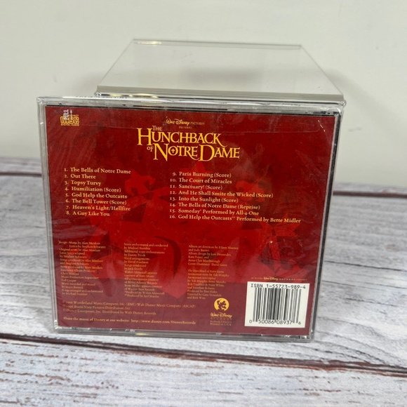 Disney | Media | Vintage Disneys Hunchback Of Notre Dame Soundtrack ...